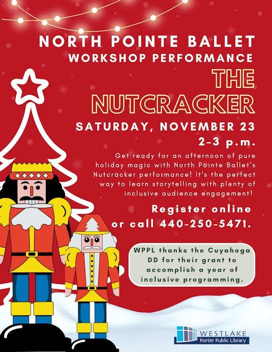 North Pointe Ballet Workshop Performance: The Nutcracker | Cuyahoga County Board of ...